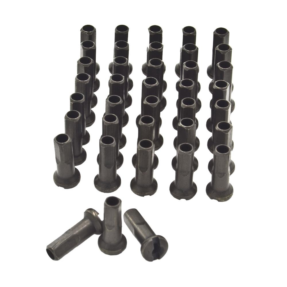 Nypel redukcyjny Sapim Polyax 13G, mosiężny 14 mm - czarny - do szprych ...