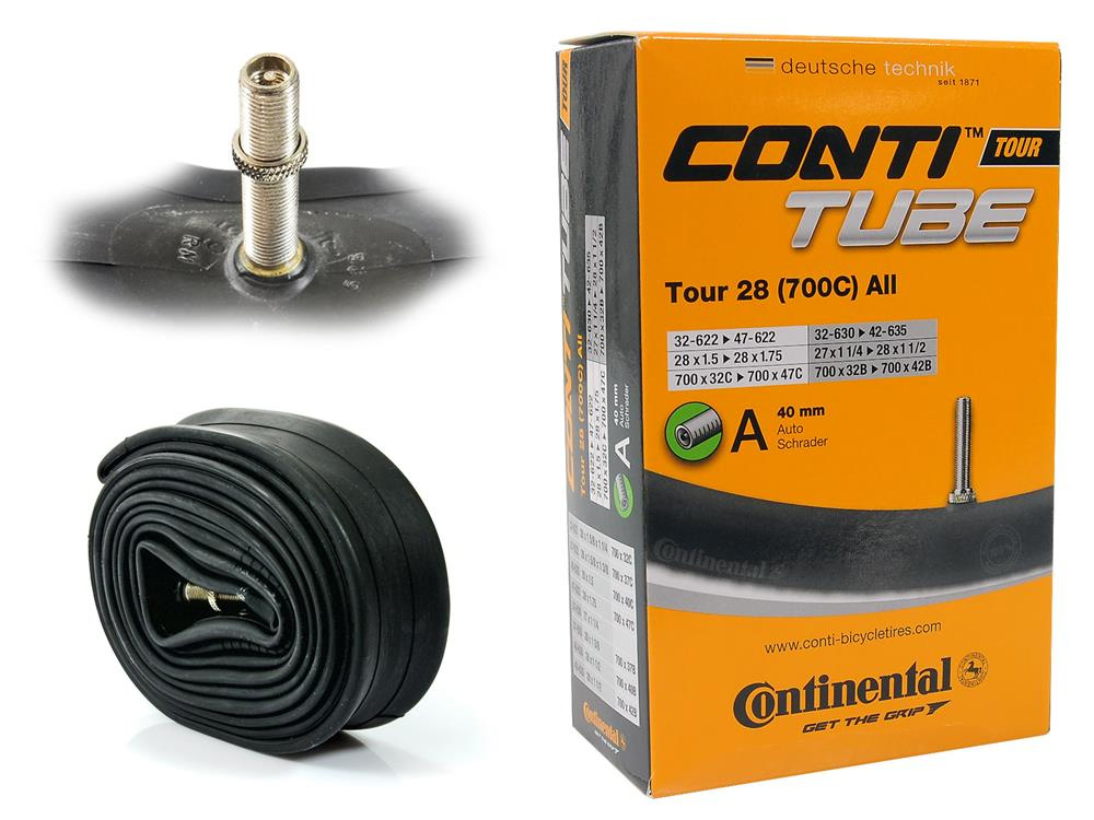 Dętka Continental Tour 28 ALL 32/47-622/635 27"/28" x 1.25" - 1.75 ...