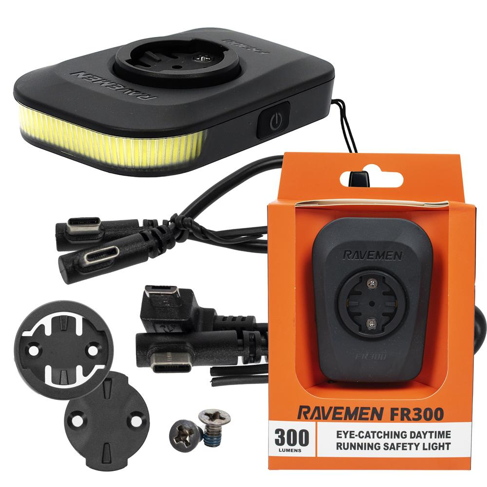 Lampka przednia Ravemen FR300, 300 lumenów, czarna | sklep rowerowy ...