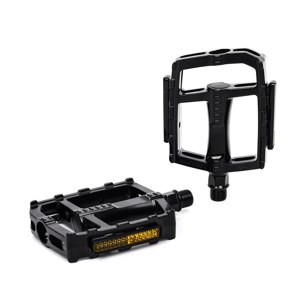 Pedały platformowe VPE-461 EPB, 9/16", aluminiowe, czarne | sklep rowerowy Rowerek.pl