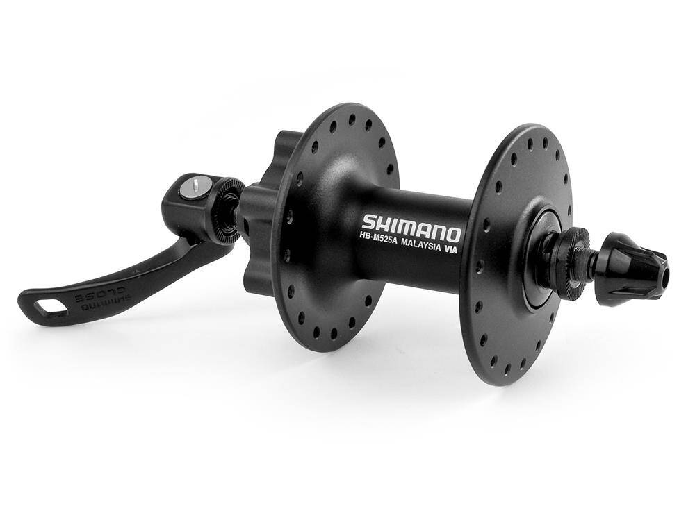 Piasta przednia Shimano Deore HB-M525 6 śrub 32H czarna 32 \ czarny | sklep rowerowy Rowerek.pl