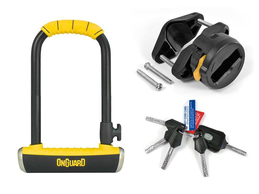Zapięcie U-Lock Onguard Brute STD 8001 - 115x202mm, Ø16.8 mm | sklep ...