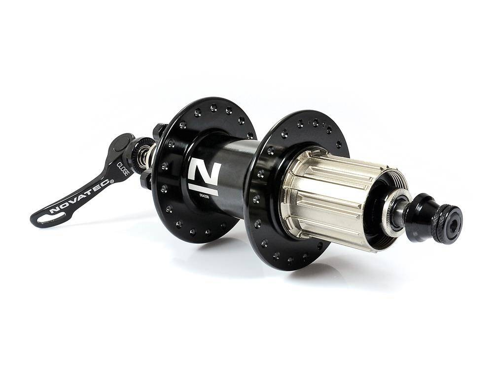 Piasta tylna Novatec NT-D042SB 36H 8/9/10/11 rz czarna 36 | sklep rowerowy Rowerek.pl