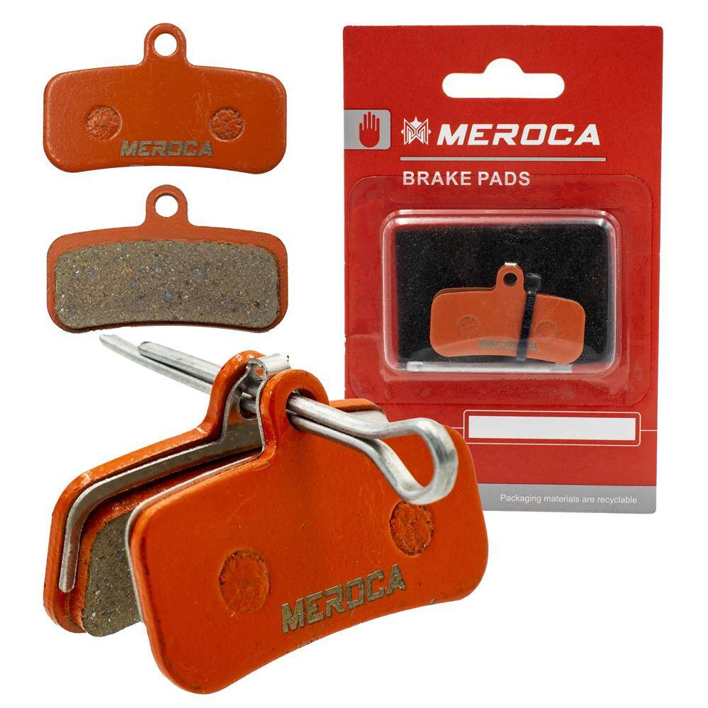 Okładziny, klocki hamulcowe Meroca MS-01E, półmetaliczne (4-tłoczkowe) (D02S, D03S) | sklep ...