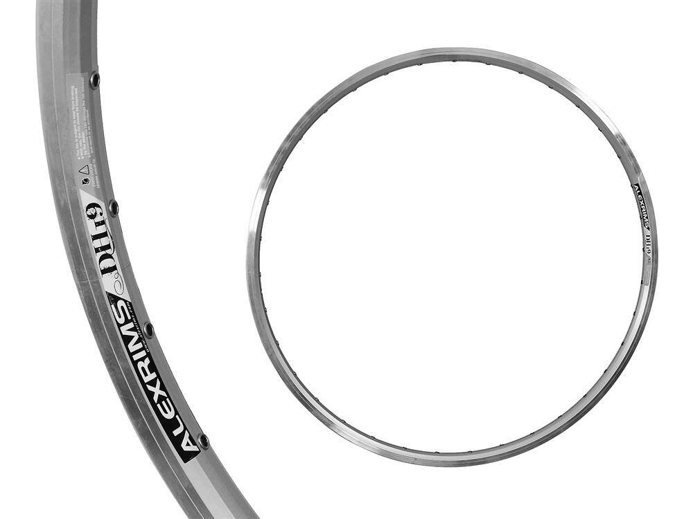 Obręcz Alexrims DH19 700x36 otworów CNC kapslowana srebrna 36 \ srebrny ...